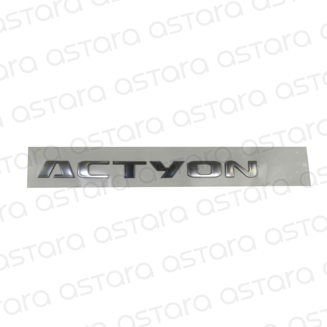 EMBLEMA TRASERO ACTYON | SSANGYONG